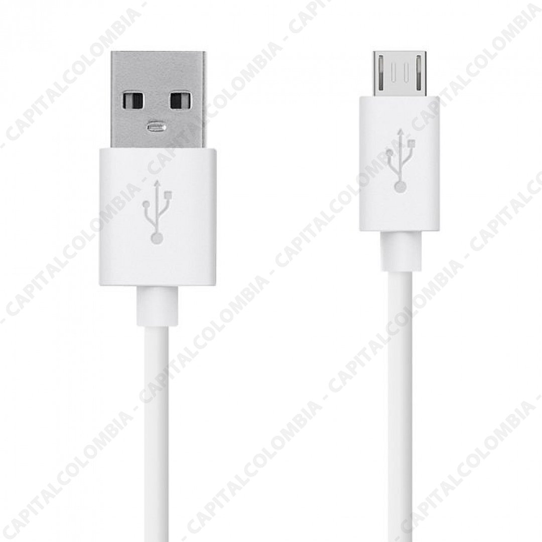 Cable USB a Micro-USB de 1.2 metros color blanco par Samsung - Capital ...