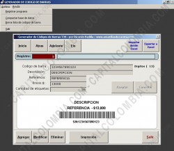 Programas de Códigos de Barras - Capital Colombia