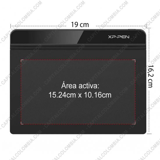 Capital Colombia - Foto No. 3 de Tabla Digitalizadora XP-Pen Star G640 con lápiz 8K y área ...
