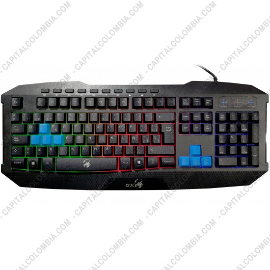 Capital Colombia - Foto No. 2 de Teclado Gamer de membrana marca Genius GX Scorpion K215 Negro ...