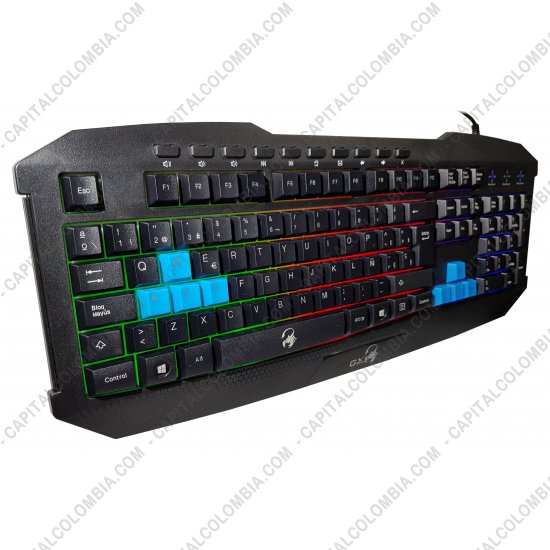 Capital Colombia - Foto No. 1 de Teclado Gamer de membrana marca Genius GX Scorpion K215 Negro ...