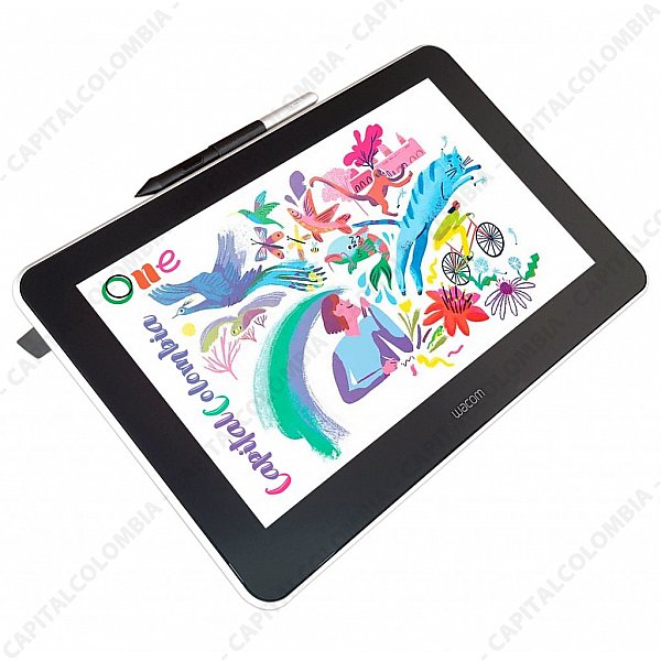 Display Digitalizador Wacom One 13" con lápiz 4K DTC133W0A - Capital Colombia