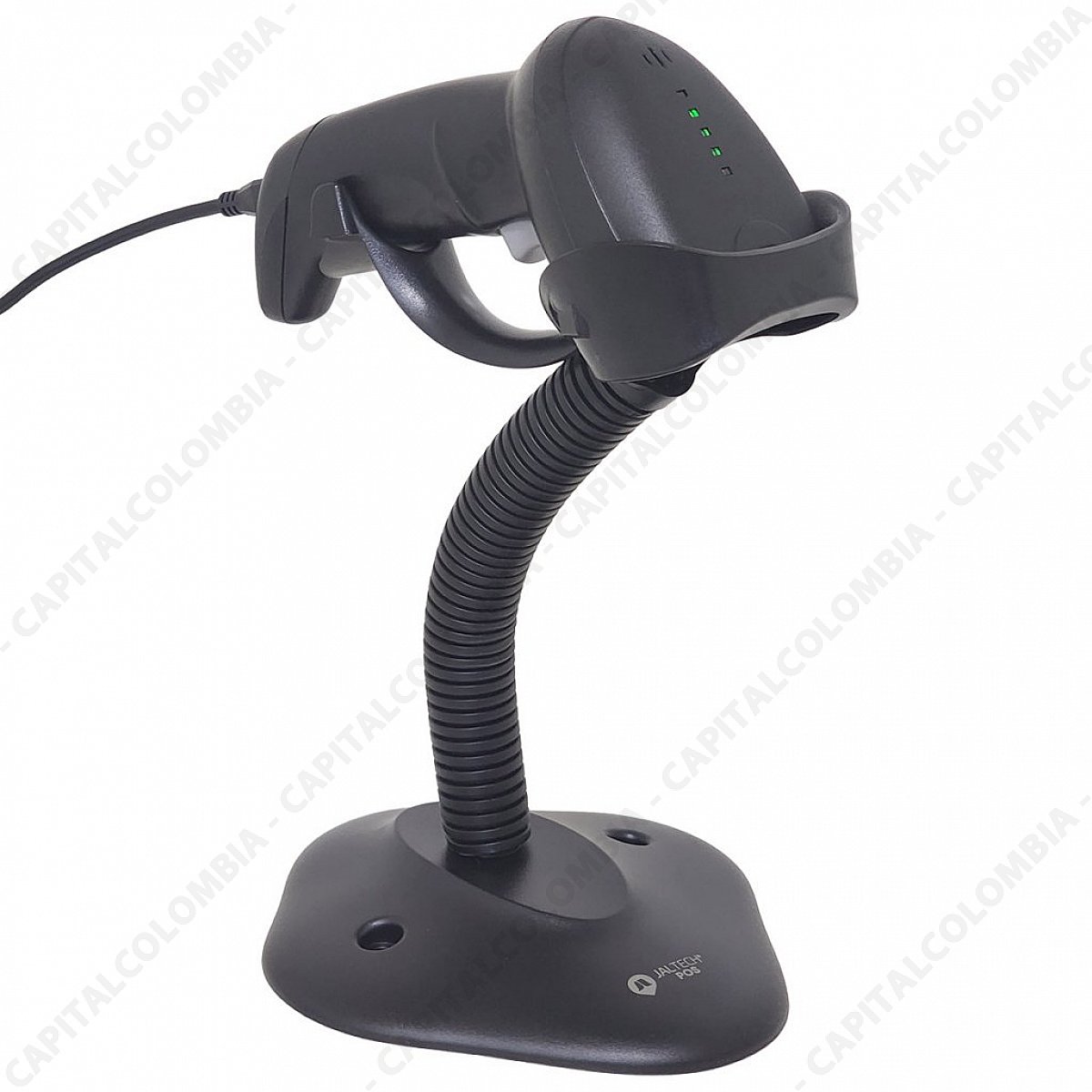 Lector de códigos de barras 1D y 2D USB con base - Jaltech - Capital ...