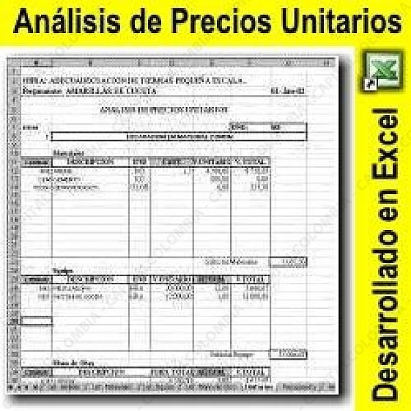 Utilizando La Hoja De Trabajo De Precios Unitarios