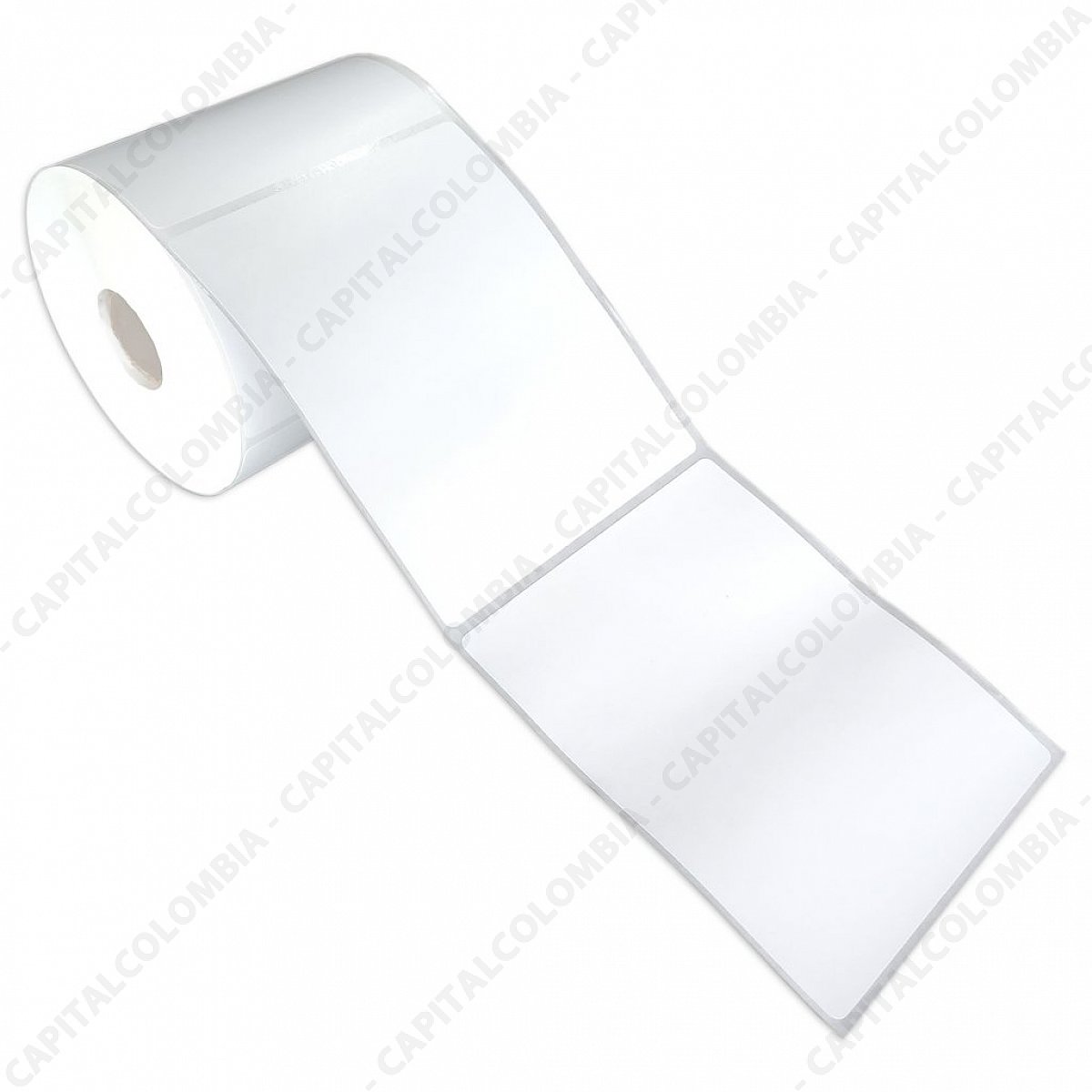 Rollo de 500 etiquetas bond de 10cms x 12cms a una columna - Capital ...