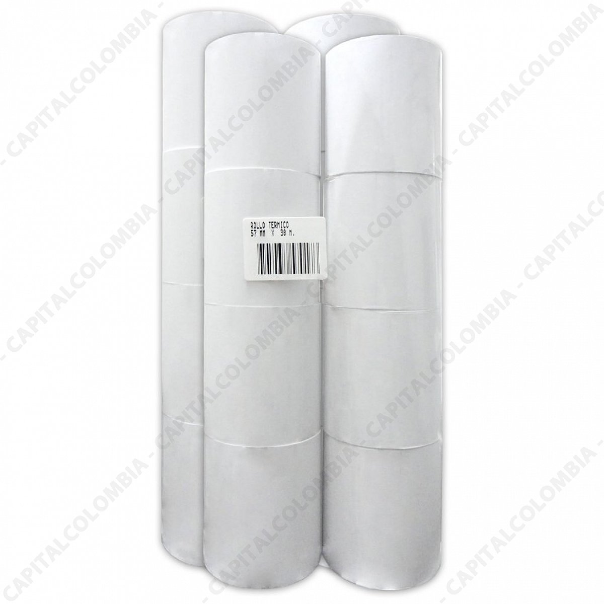 Rollos de papel tipo térmico de 57mm X 30mts X 16 unidades - Capital ...