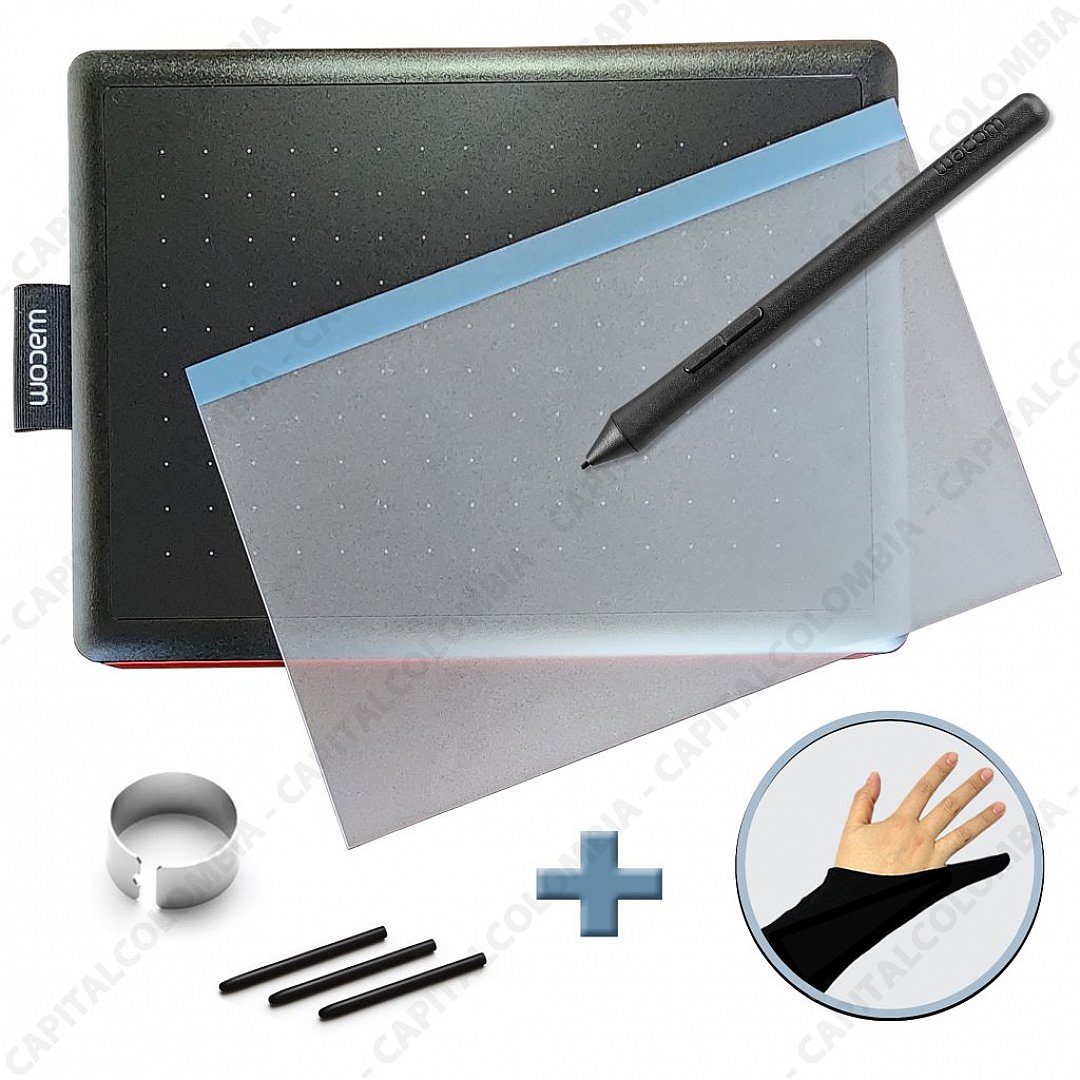 Tabla Digitalizadora One by Wacom CTL472 +Guante +Protector - Capital ...