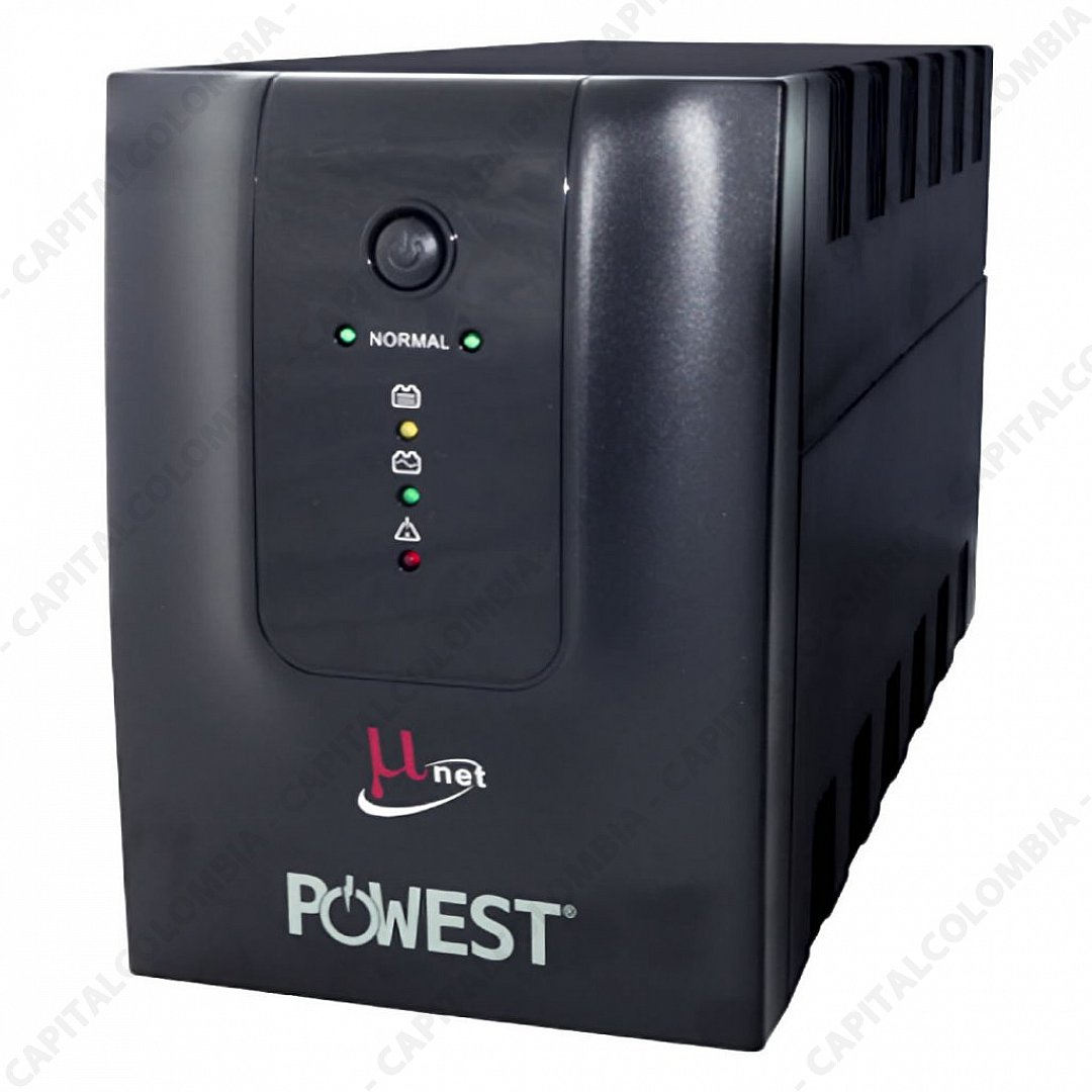 UPS POWEST de 2000VA/1200W 120VCA con AVR - MICRONET2000 - Capital Colombia